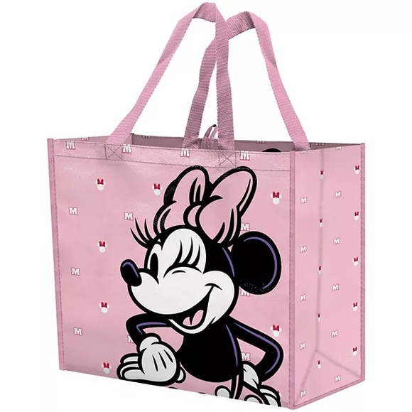 Disney | Bags | Disney Pink Minnie Mouse Tote Bag With Iconic Design ...